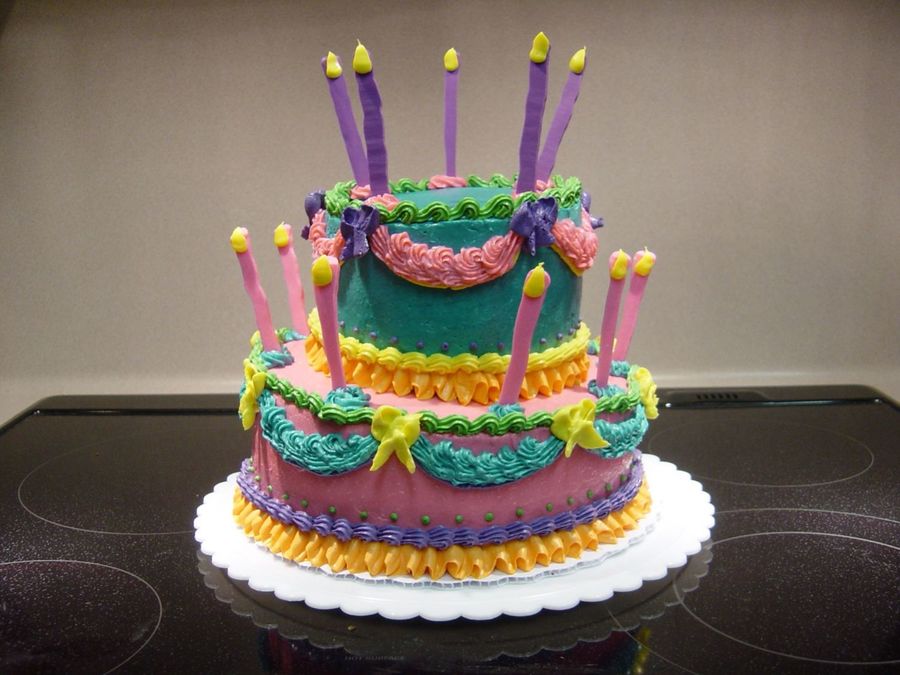 Whimsical Cake - CakeCentral.com