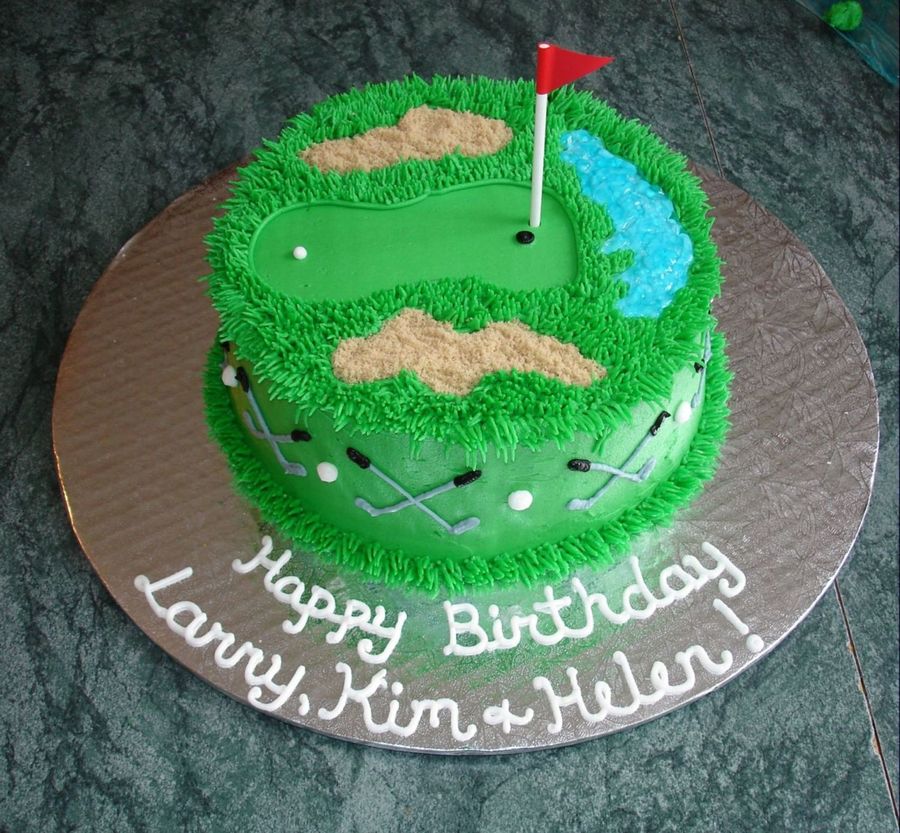 Golf Cake - CakeCentral.com
