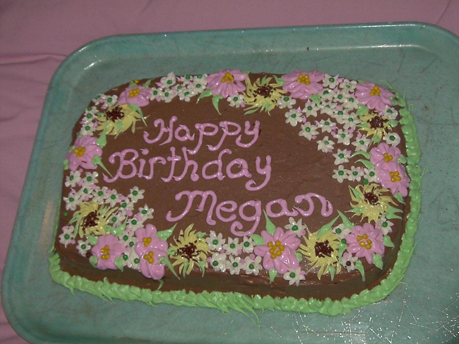 Flower Border - CakeCentral.com