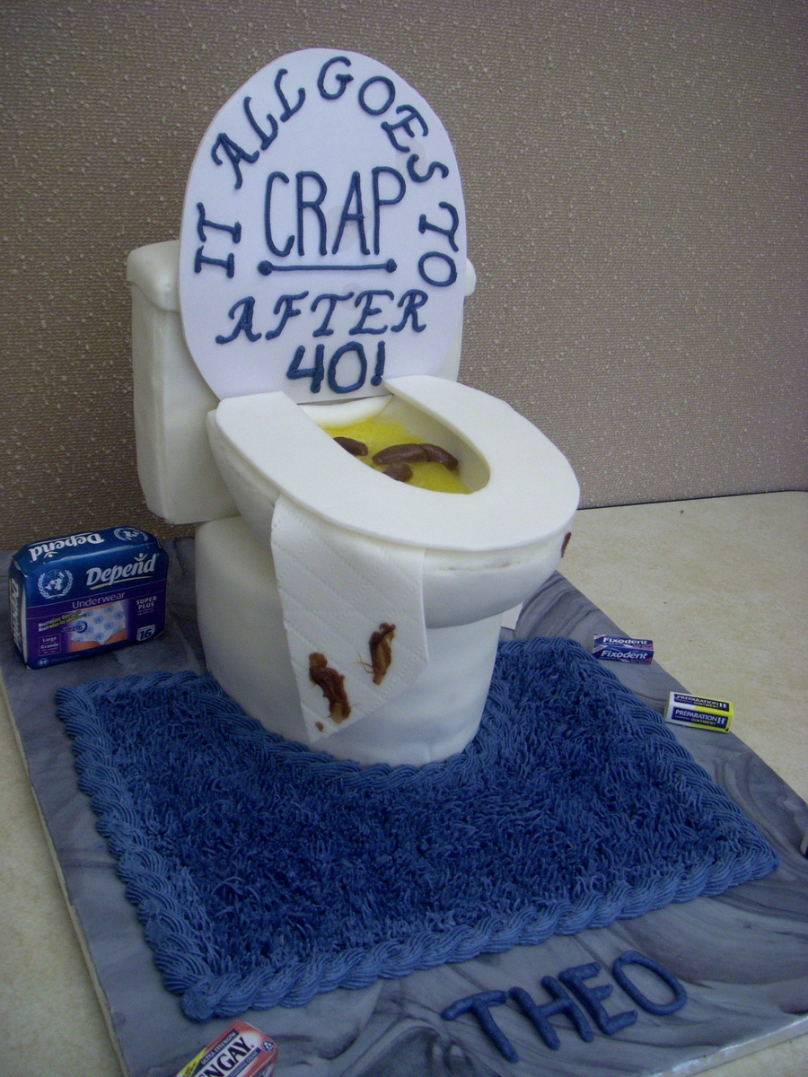 Toilet Cake - CakeCentral.com