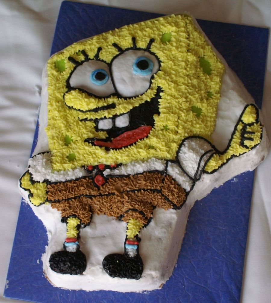 Spongebob Squarepants Cake - CakeCentral.com