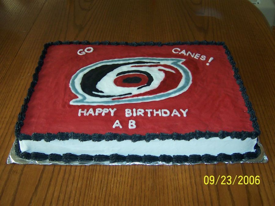 Go Canes - CakeCentral.com