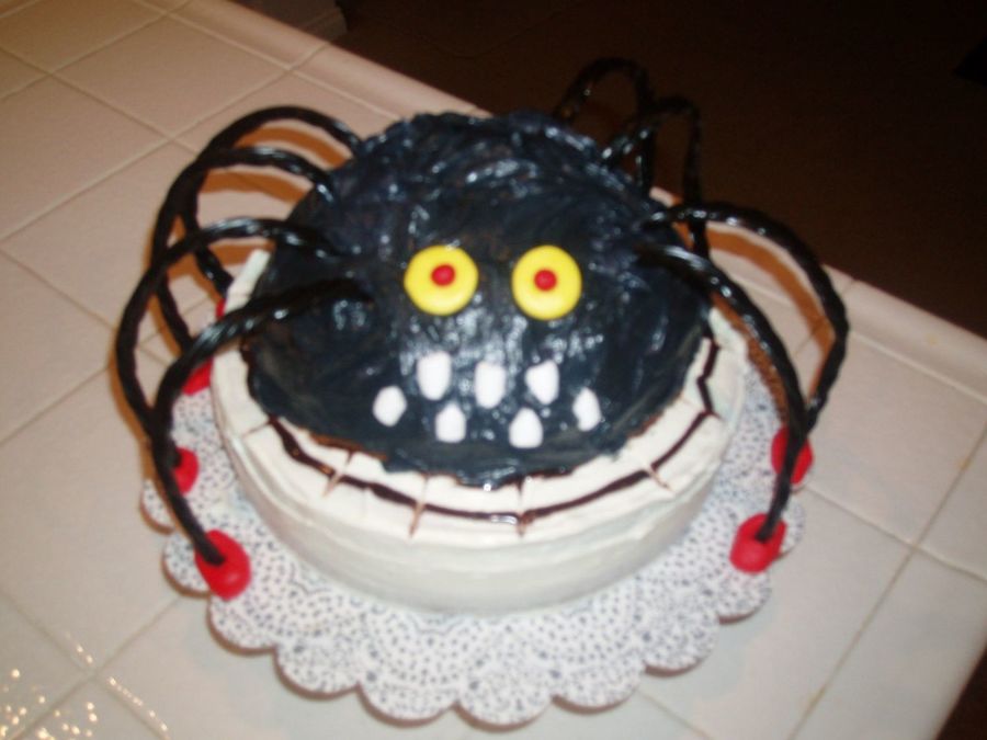 Spider Cake - CakeCentral.com