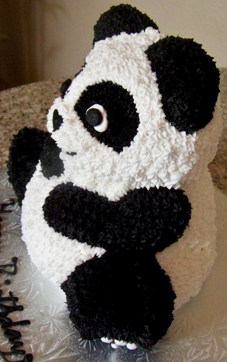 Panda Bear Cake - CakeCentral.com