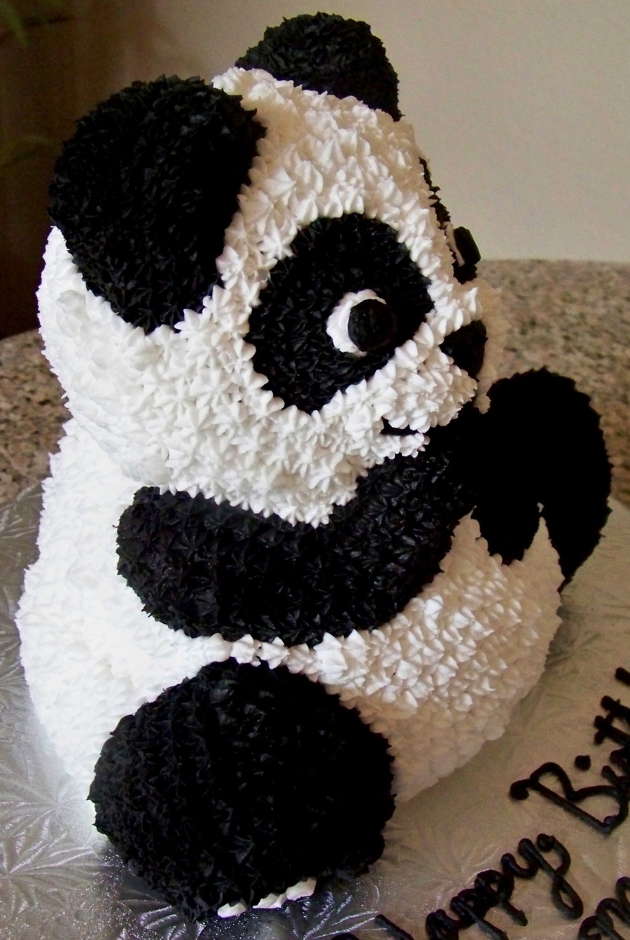 Panda Bear Cake - CakeCentral.com