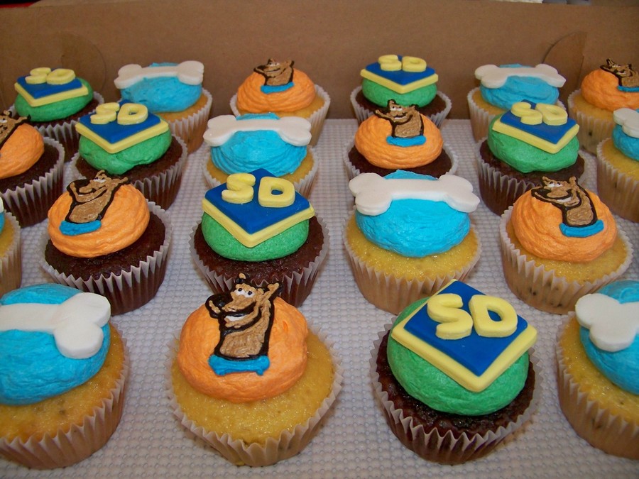 Scooby Doo Cupcakes - CakeCentral.com
