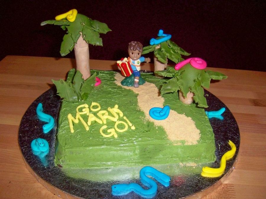 Diego Birthday Cake - CakeCentral.com