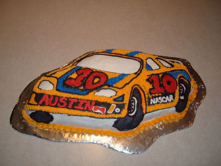 Nascar Cake - CakeCentral.com