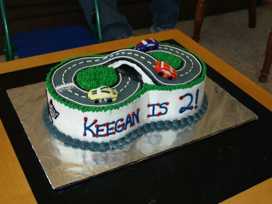 Race Car Track - CakeCentral.com