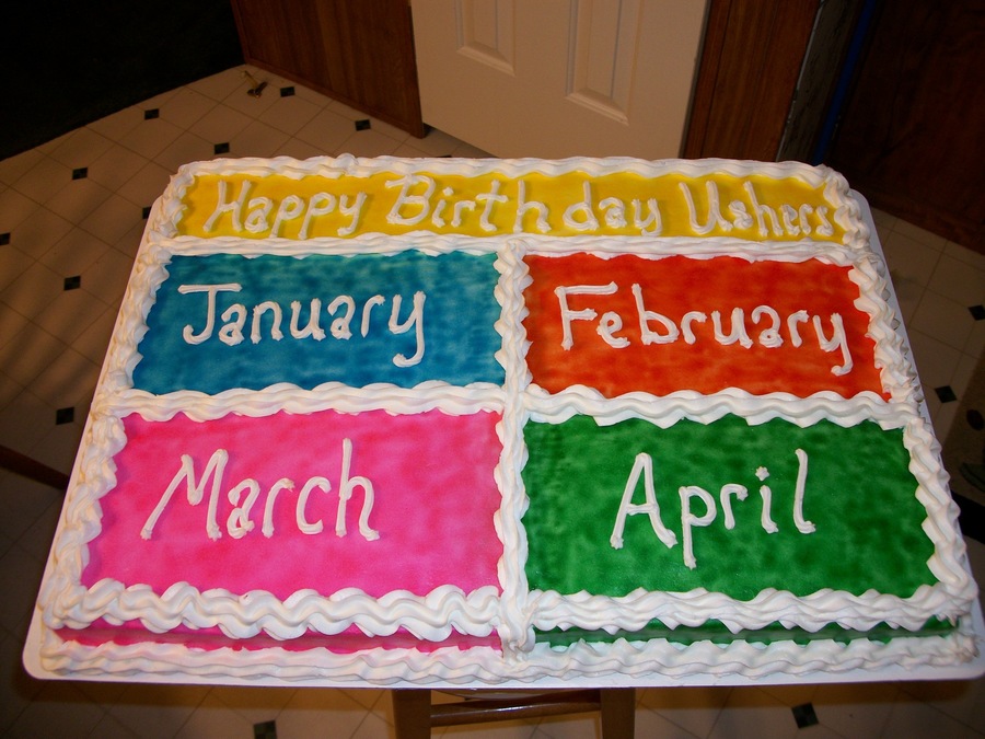 Multi-Birthday Cake - CakeCentral.com