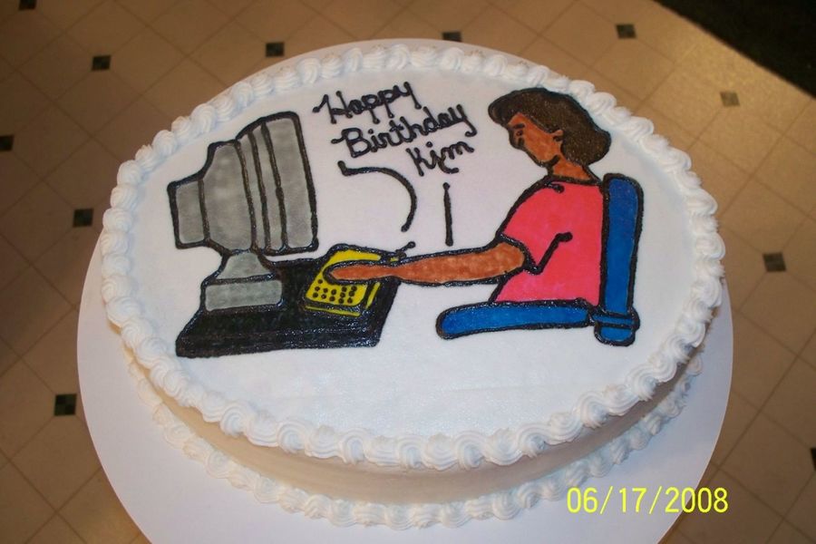 "happy Birthday Kim" - CakeCentral.com