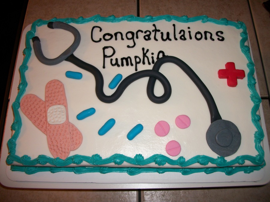 Congrats Nursing Student - CakeCentral.com