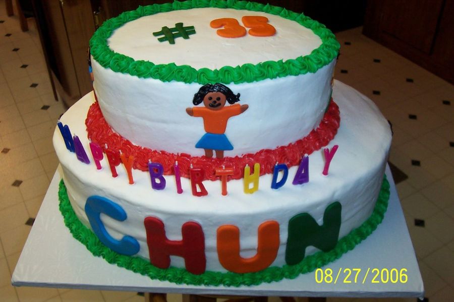 Happy Birthday Chun! - CakeCentral.com