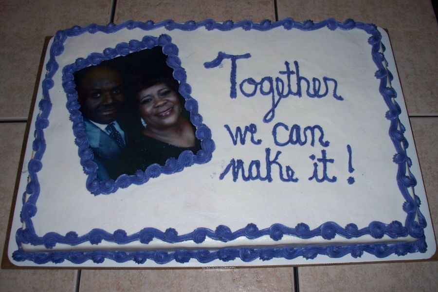 " Together We Can Make It " - CakeCentral.com