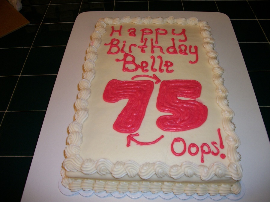 Belle's 57Th Birthday - CakeCentral.com