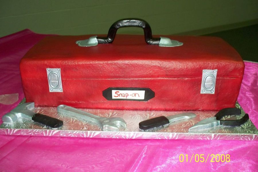 Snap-On Tool Box Grooms Cake - CakeCentral.com