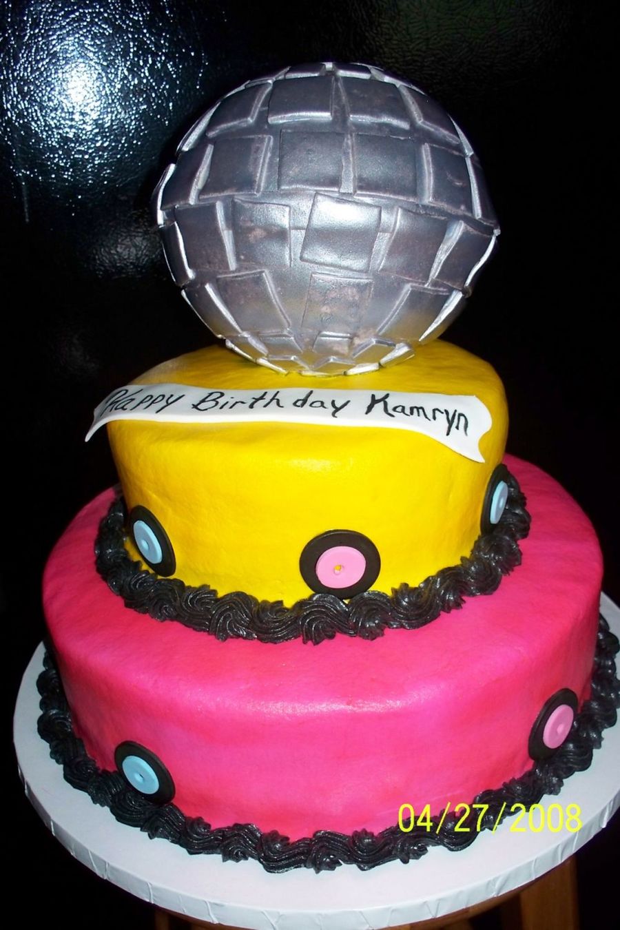 Disco-Themed Birthday Party - CakeCentral.com