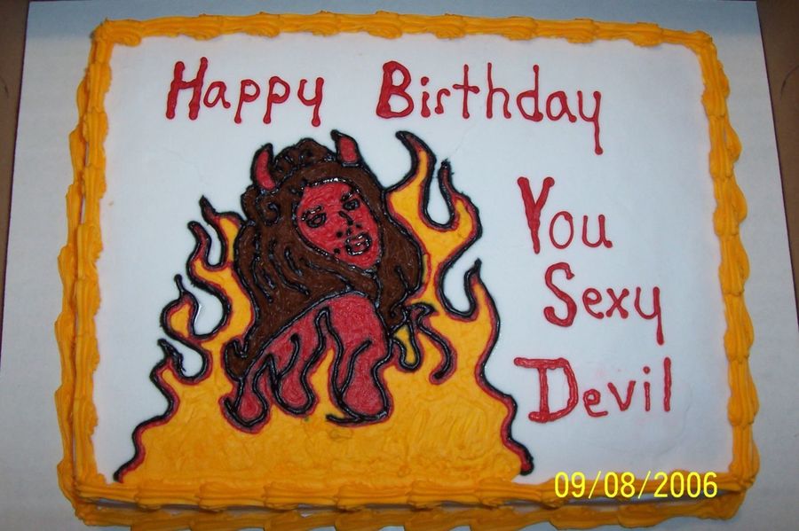 Sexy She Devil - CakeCentral.com
