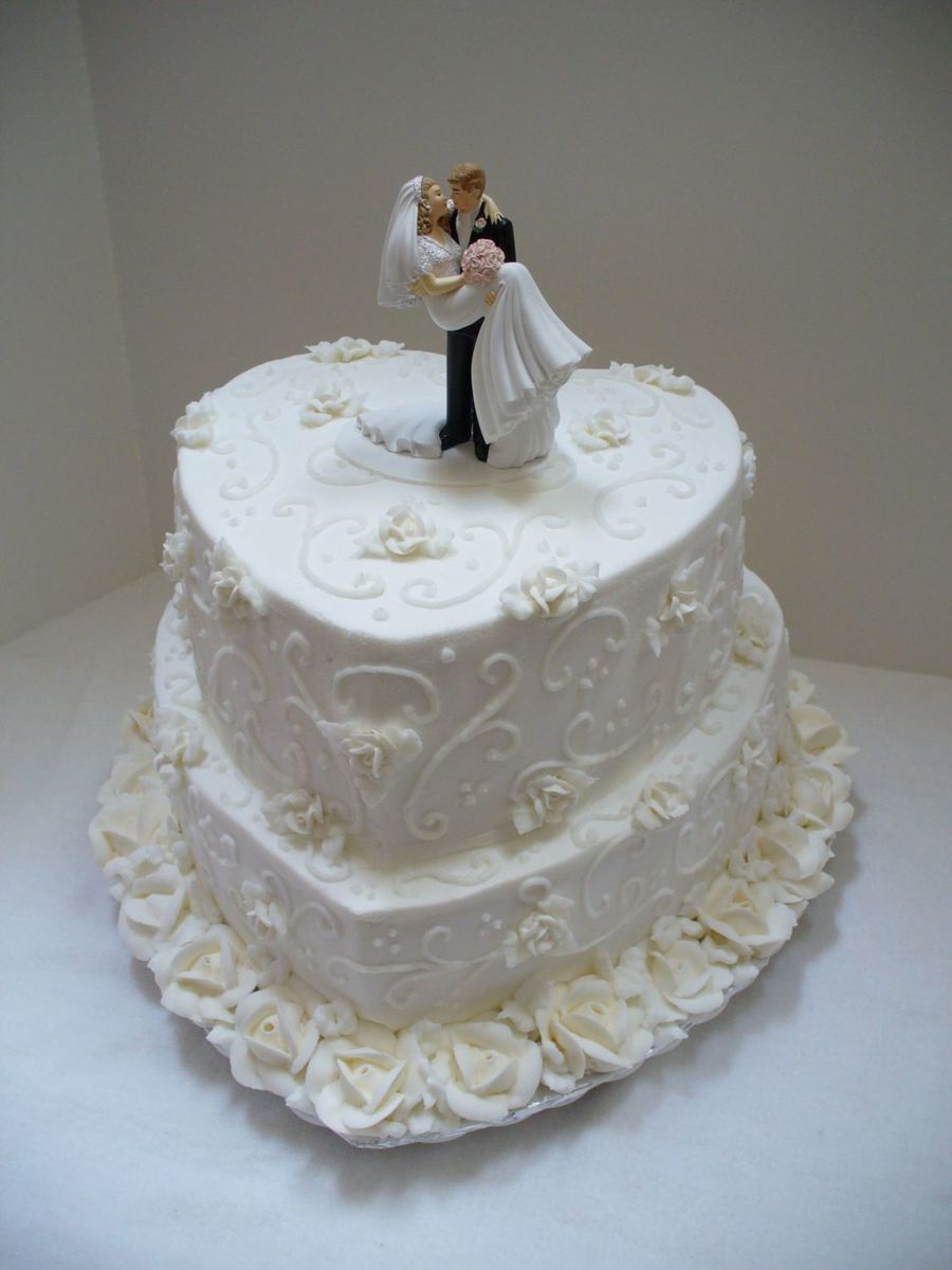 Hearts - Wedding Cake - CakeCentral.com