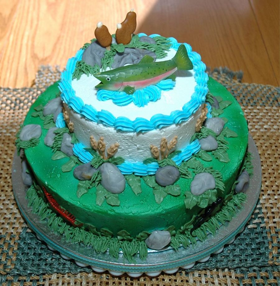 Fishing Cake - CakeCentral.com