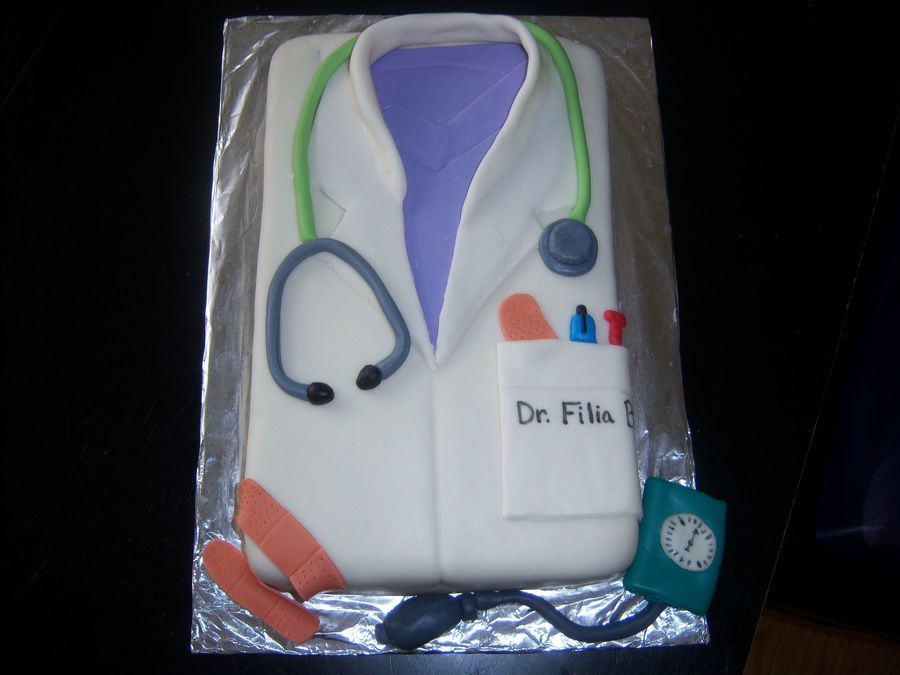 Doctor Coat Cake - CakeCentral.com