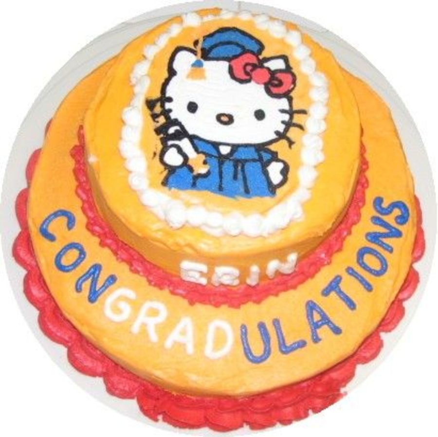 Hello Kitty Graduation - CakeCentral.com