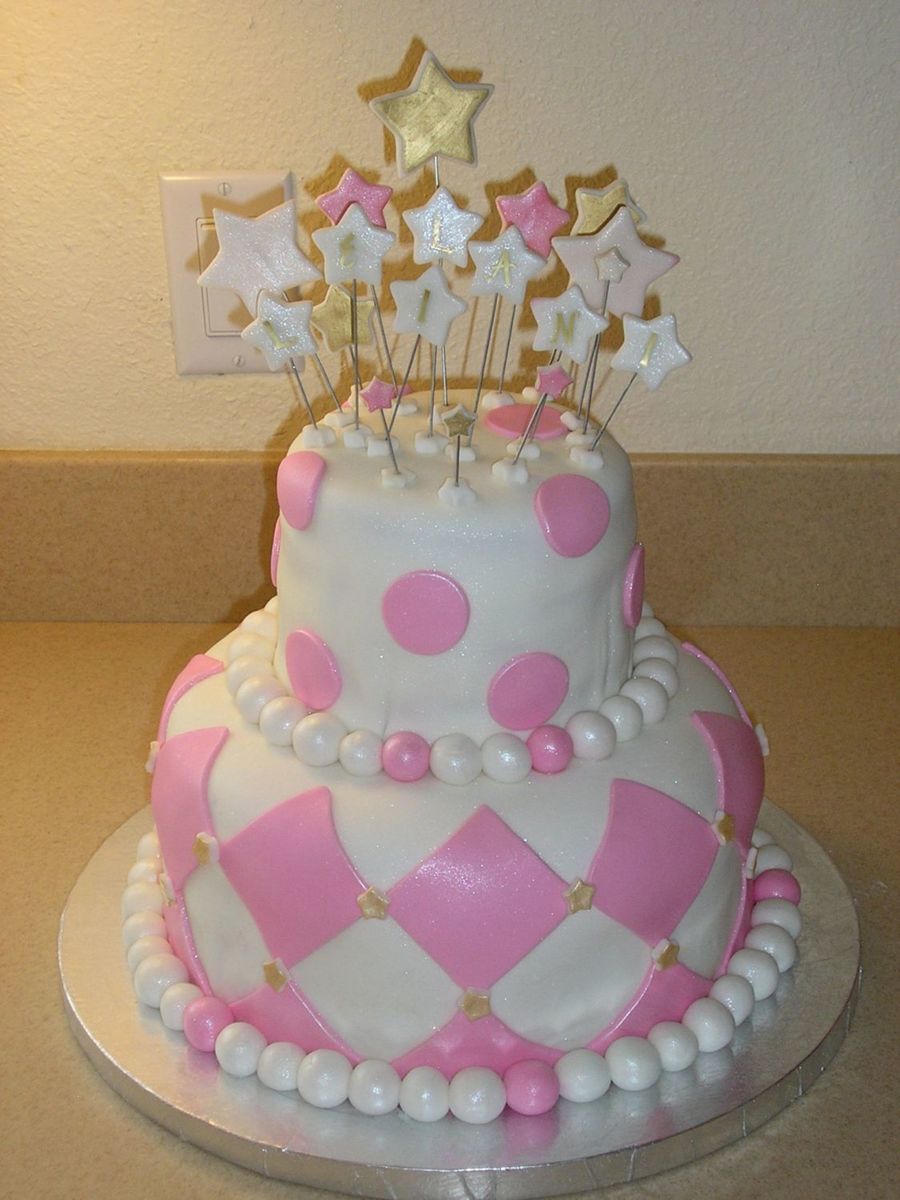 Stars Birthday Cake - CakeCentral.com