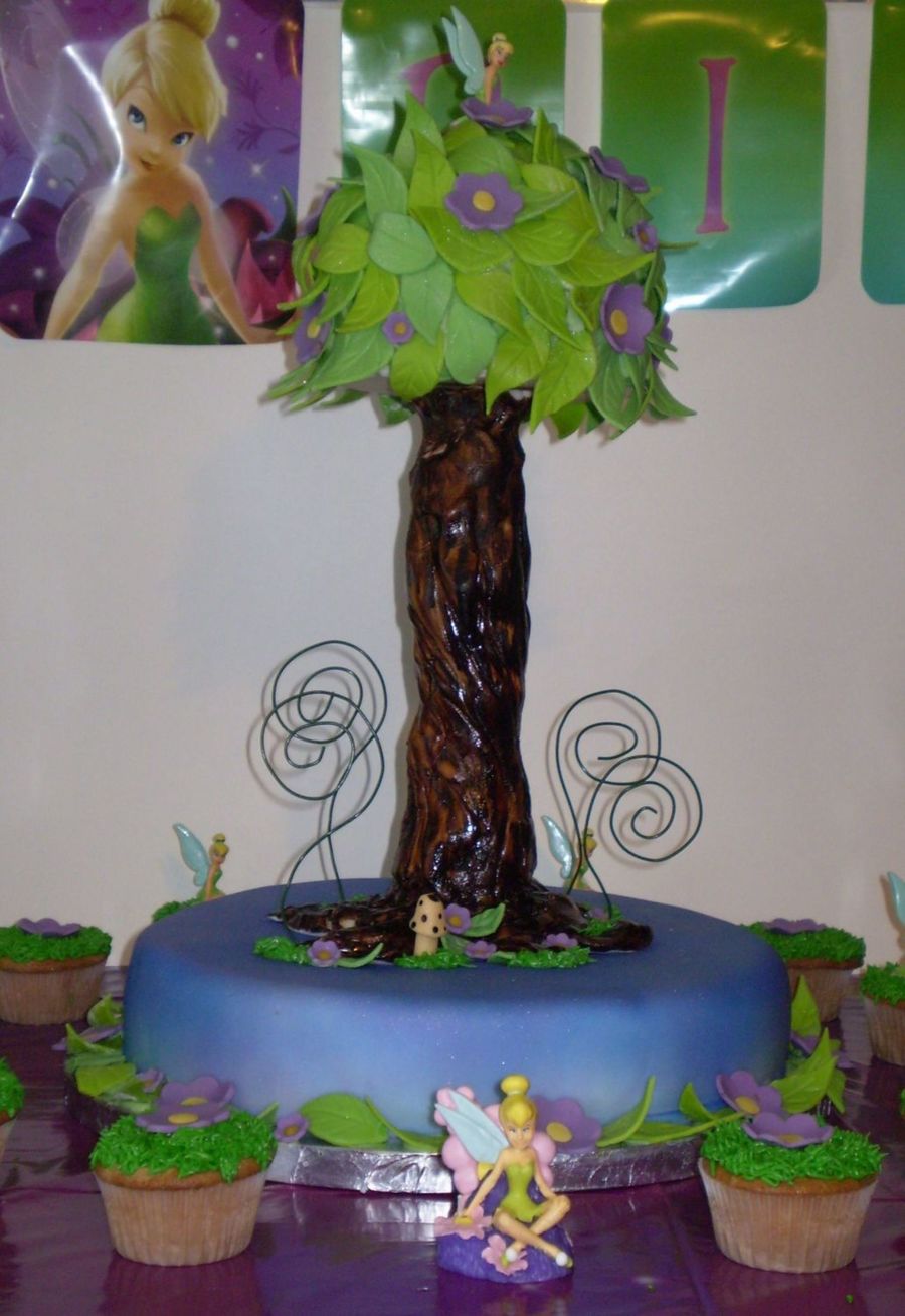 Another Tinkerbell Tree Top - CakeCentral.com