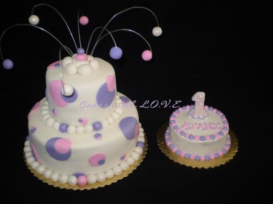 Whimsical First Year Cakes - CakeCentral.com