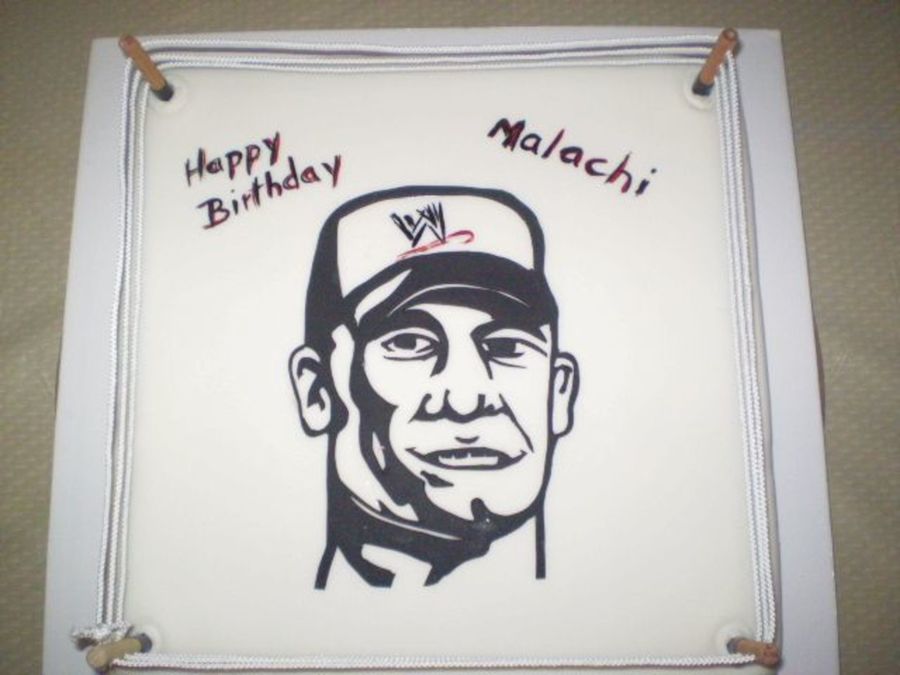 John Cena Cake For Malachi - CakeCentral.com