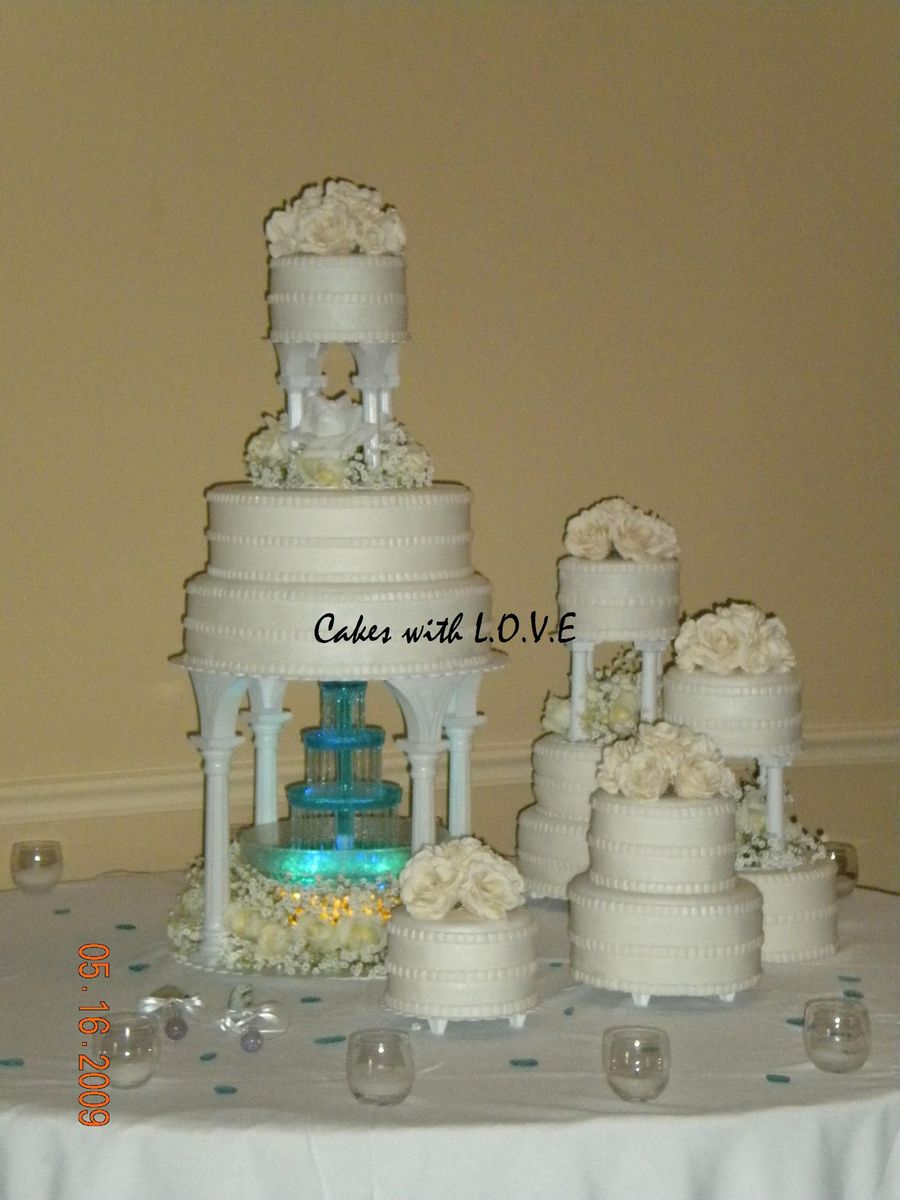 Traditional Wedding Cake - CakeCentral.com