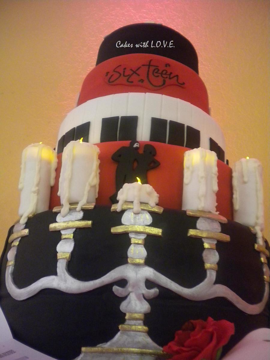 Phantom Of The Opera Cake - CakeCentral.com