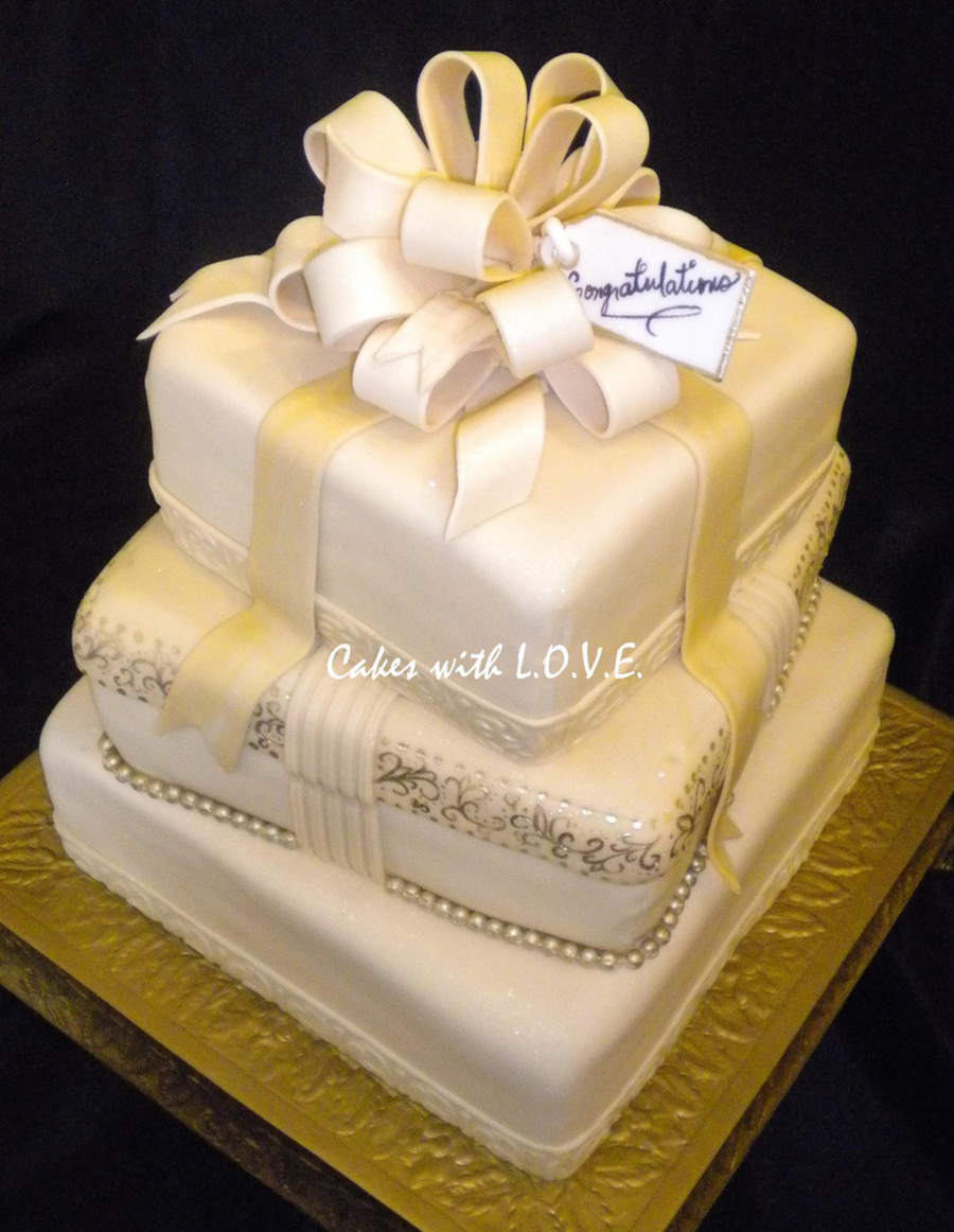 Presents Wedding Cakes - CakeCentral.com