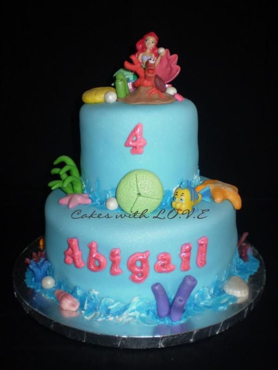 Little Mermaid For Abigail - CakeCentral.com