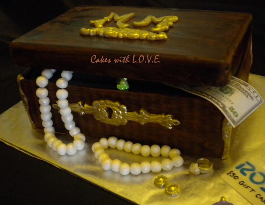 Jewelry Box Cake - CakeCentral.com