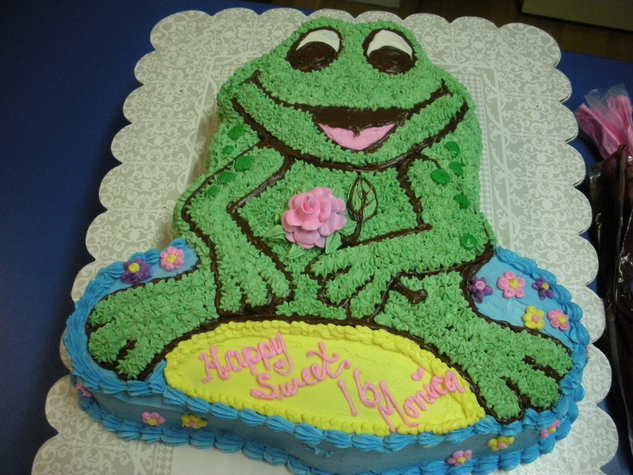 Frog Cake - CakeCentral.com
