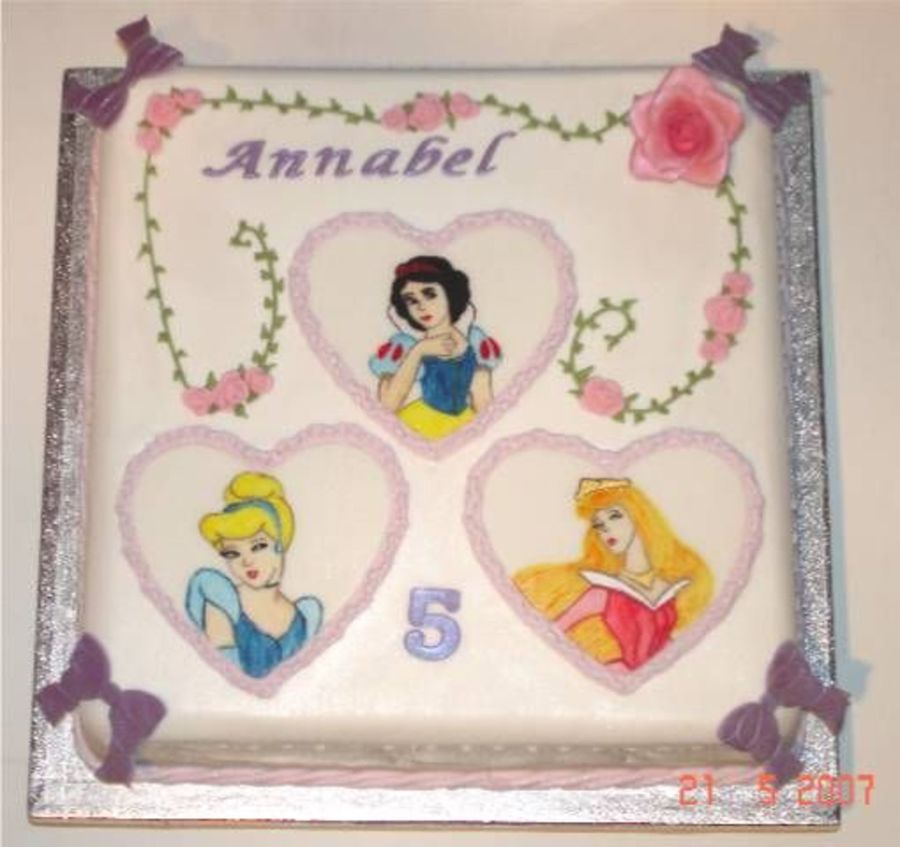 Disney Princesses - CakeCentral.com