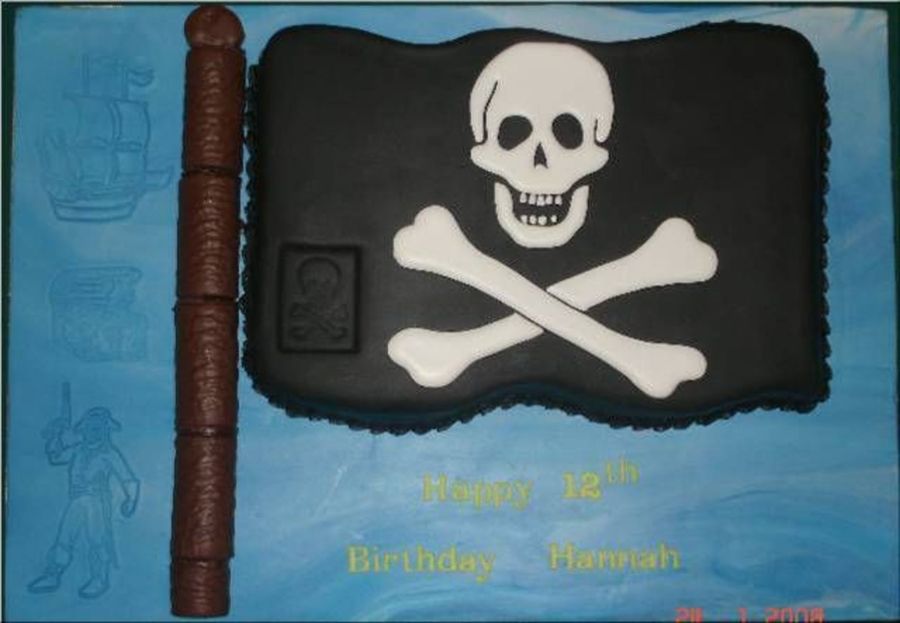 Jolly Roger - CakeCentral.com