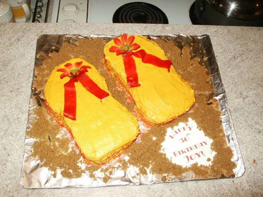 Flip Flop Cakes - CakeCentral.com