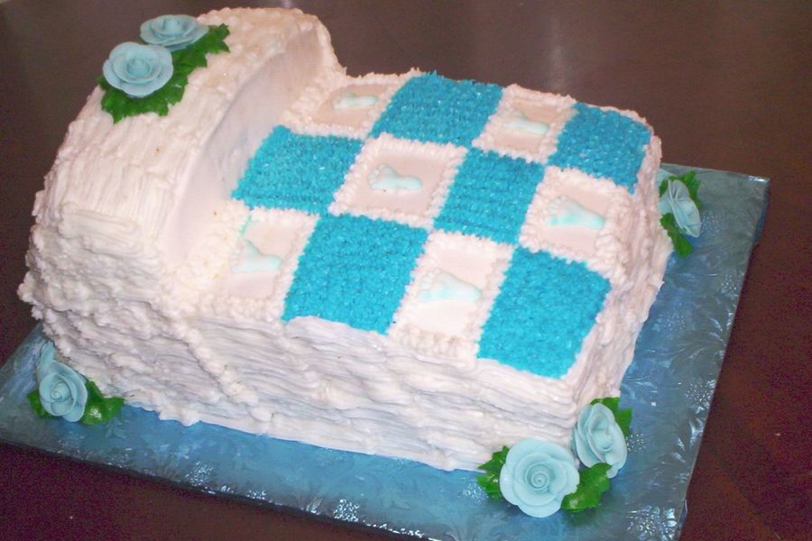 Baby Boy Bed - CakeCentral.com