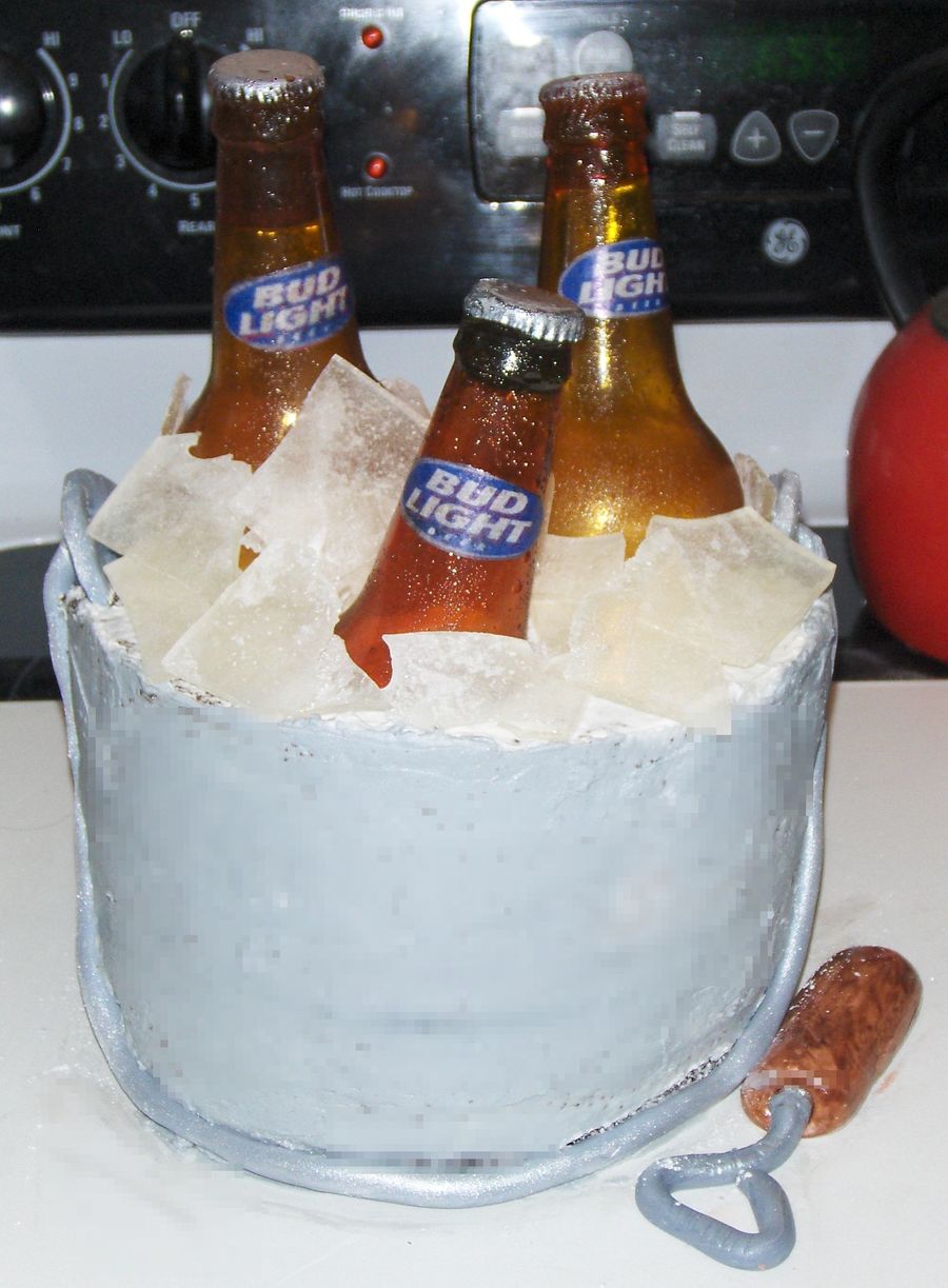 Beer Bucket Cake - CakeCentral.com