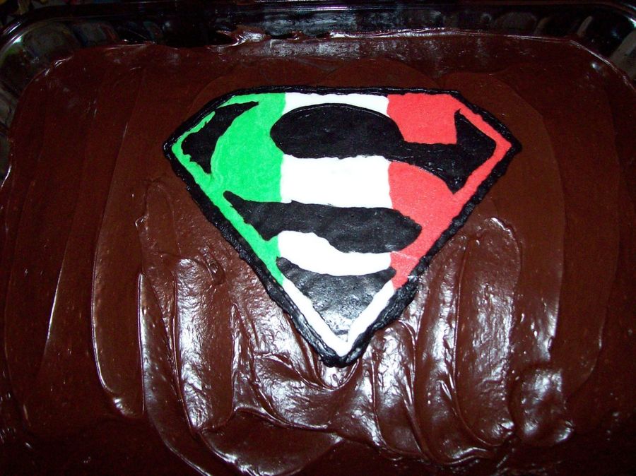 Italian Superman - CakeCentral.com