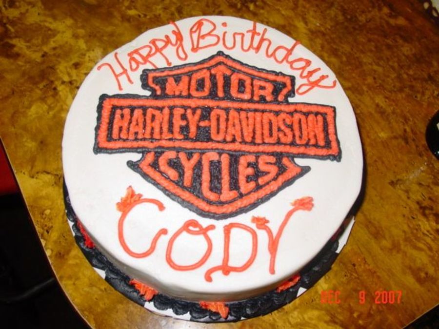 Harley Davidson - CakeCentral.com