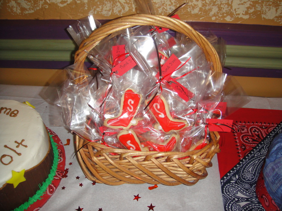 Cowboy Boot Cookies - CakeCentral.com