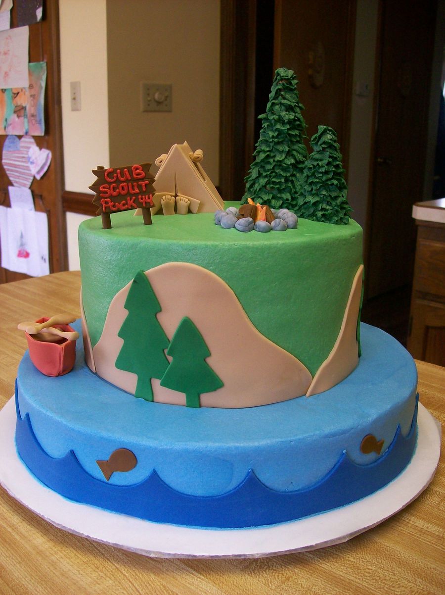 Cub Scout Camp Out - CakeCentral.com