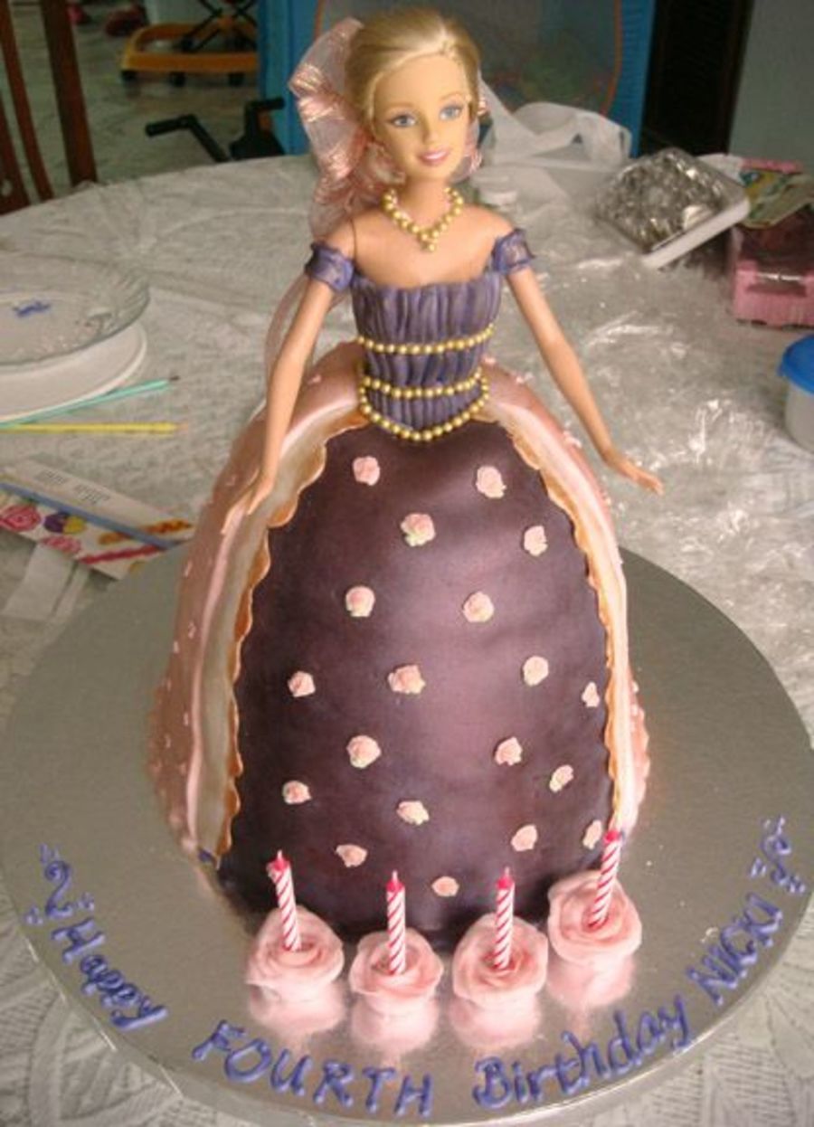 Princess Barbie Cake - CakeCentral.com