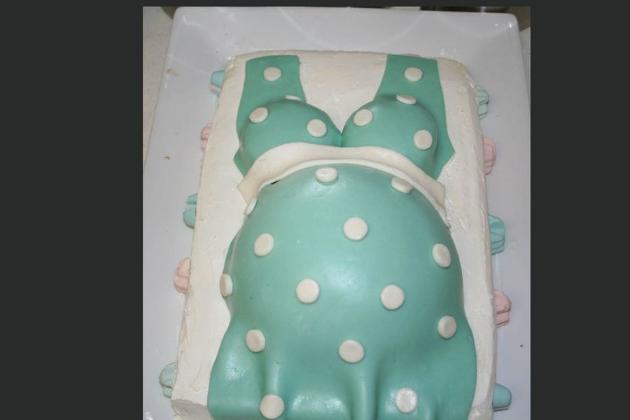 Belly Cake - CakeCentral.com