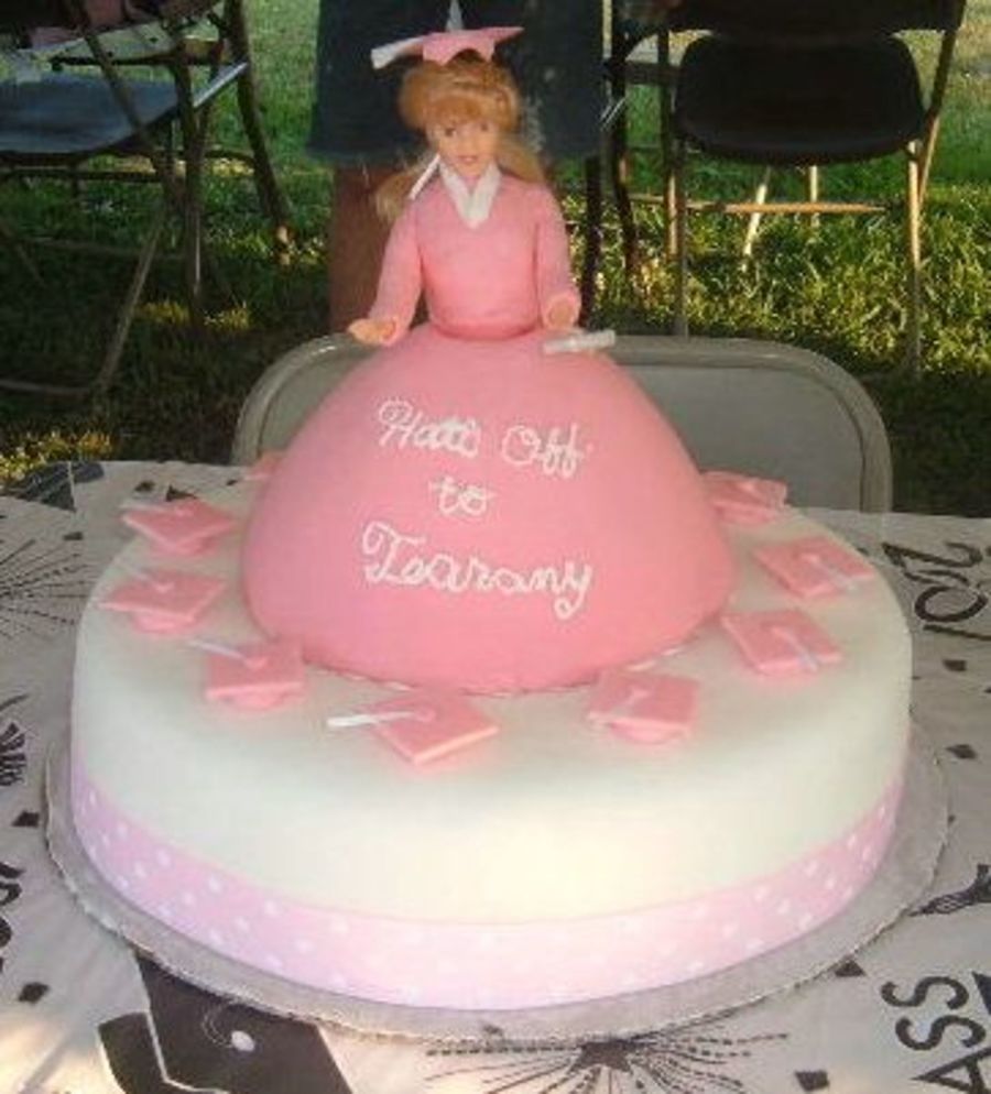 Barbie Graduation - CakeCentral.com