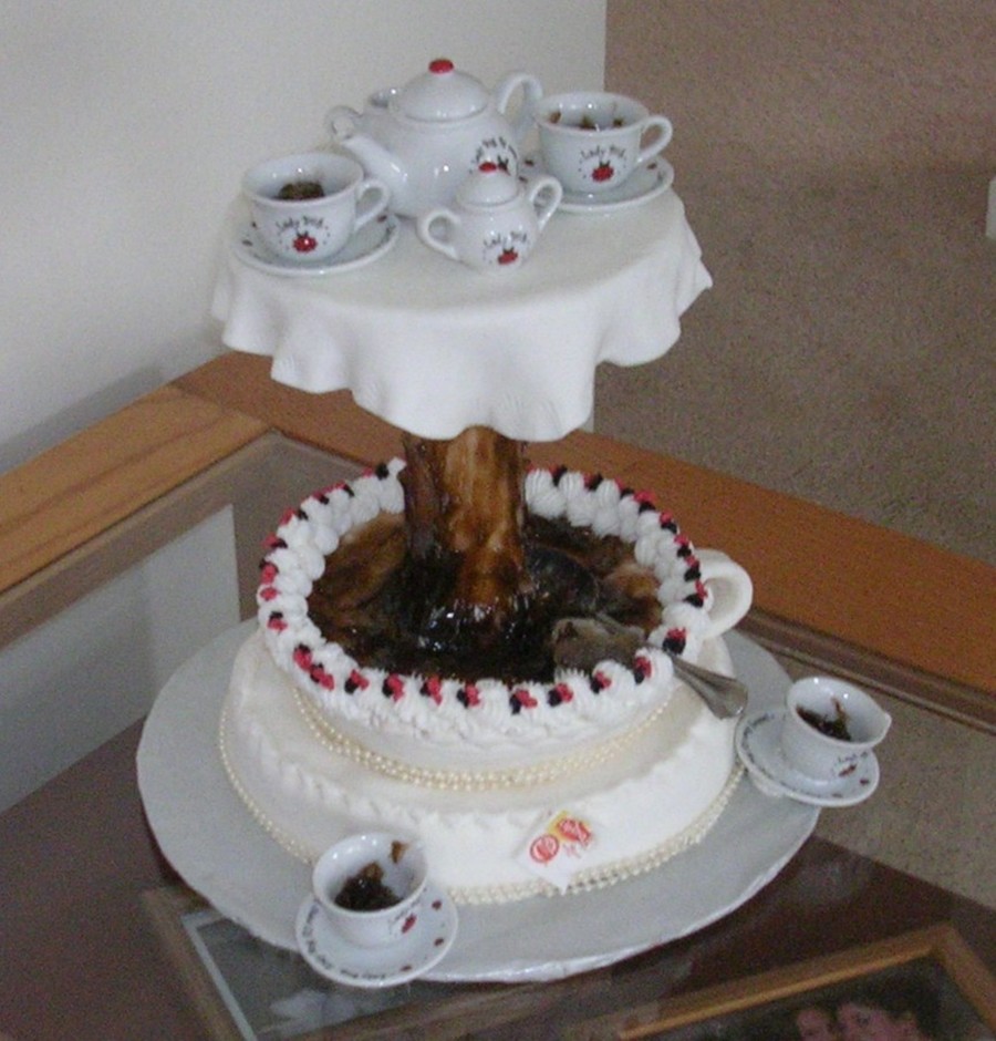 Tea Cup Cake - CakeCentral.com