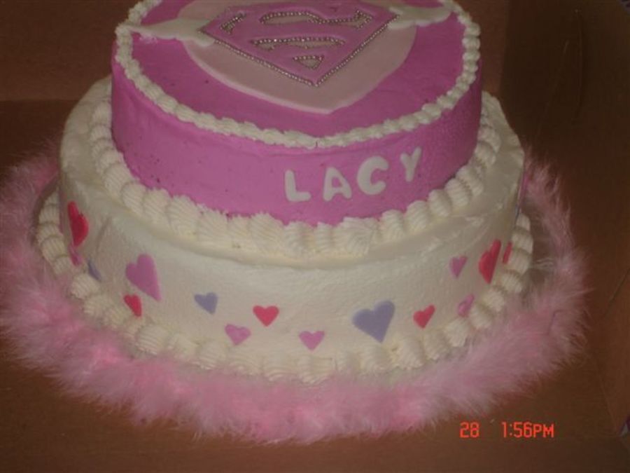 Lacy Birthday Cake - CakeCentral.com